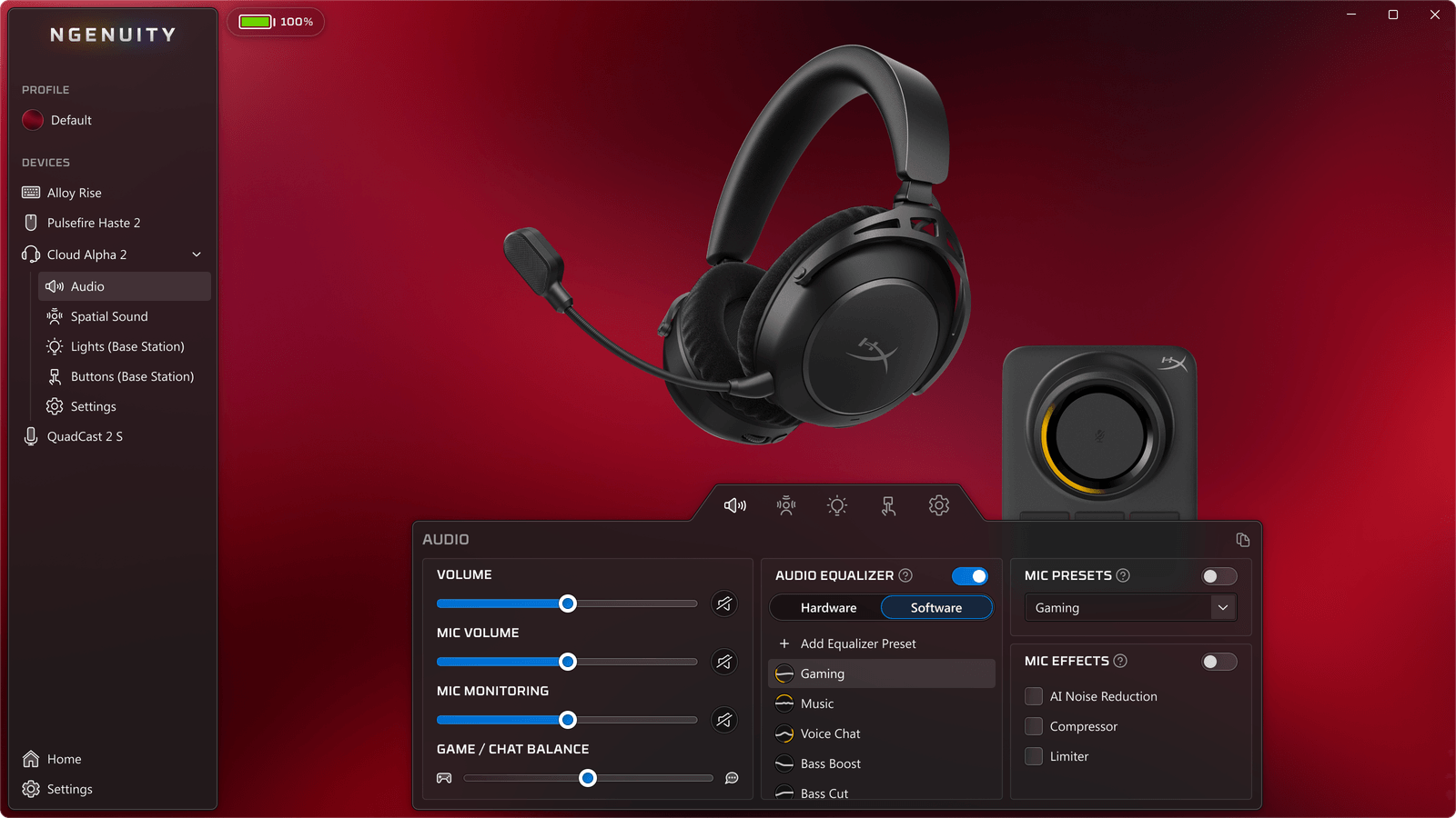 HyperX NGENUITY Software – HyperX FR